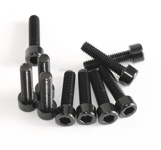 M5 x 20mm Bolts Aluminium Black Anodised Bolt 25mm M5 x 20 mm Screws M5 ...